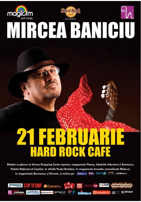 Mircea Baniciu la Hard Rock Cafe - www.roevents.ro