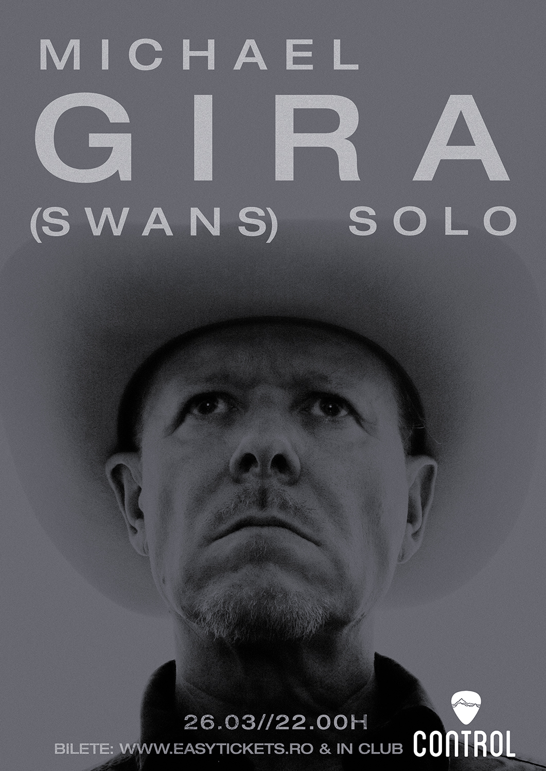 Concert MICHAEL GIRA (SWANS) solo in Control - www.roevents.ro
